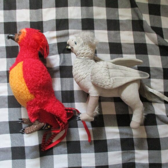 Nobel Collection | Toys | Harry Potter Buckbeak Hippogriff Fawks ...